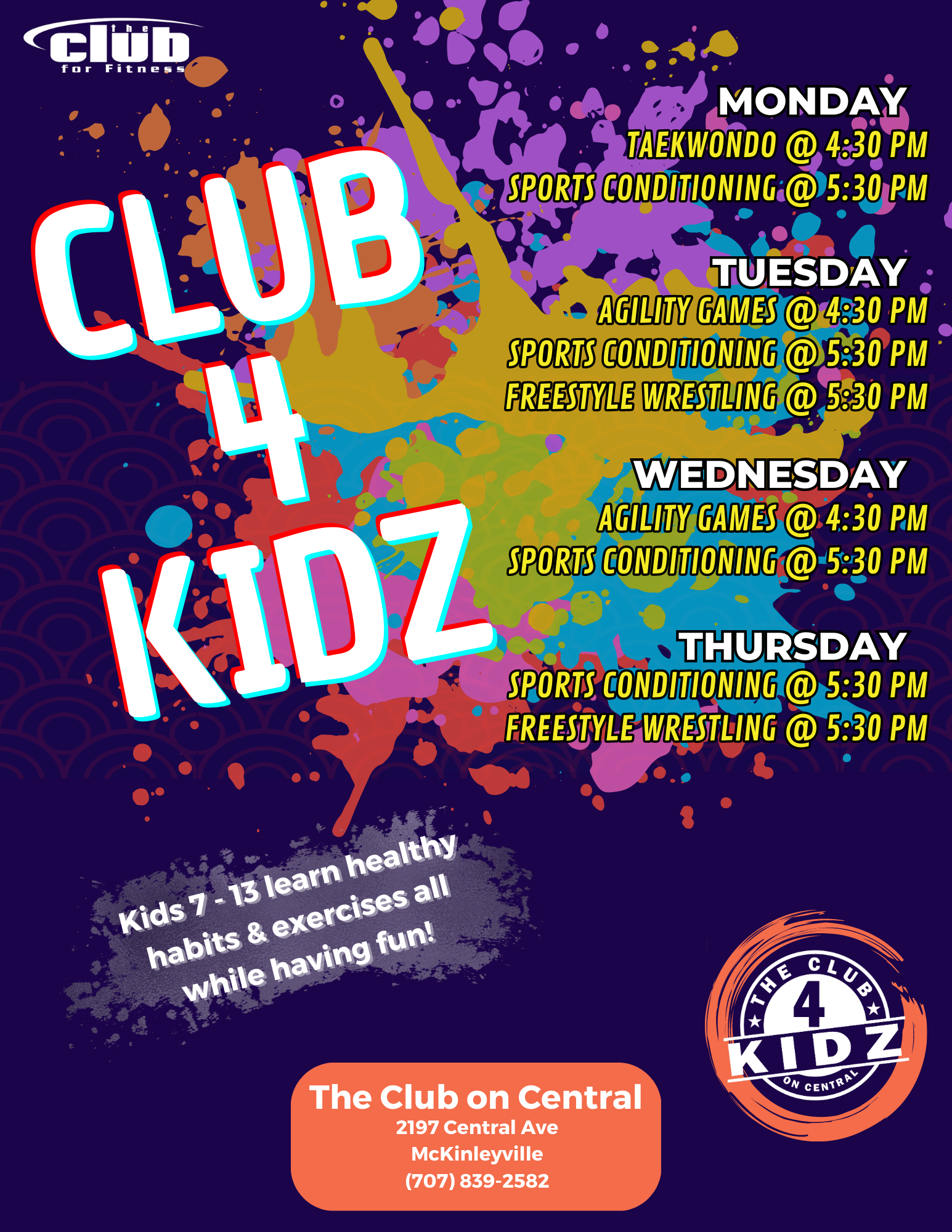 Club 4 Kidz | Club for Fitness
